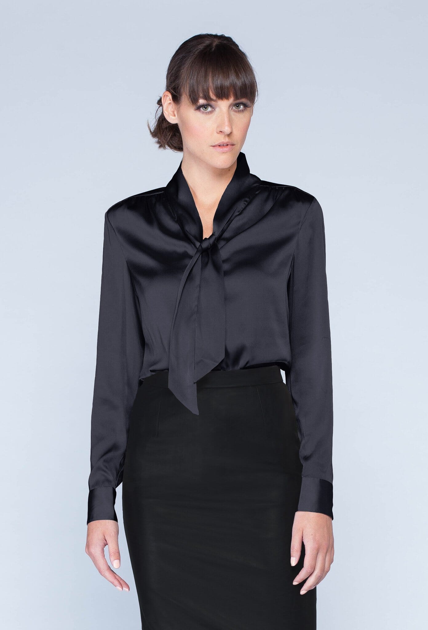 Carina Neck Tie Blouse – Noel Asmar Uniforms